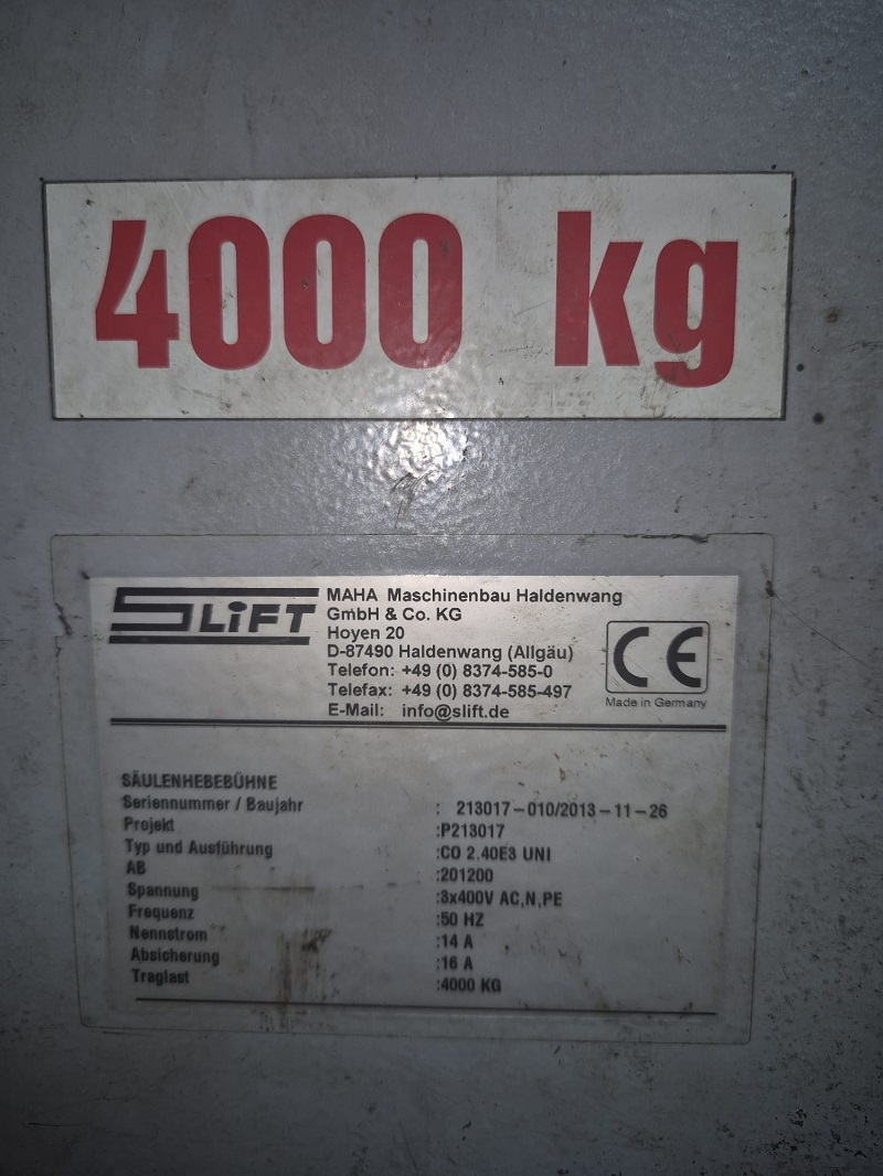 Lift nut carrying nut main nut spindle nut Load nut Lift SLift CO2.40E3 ...